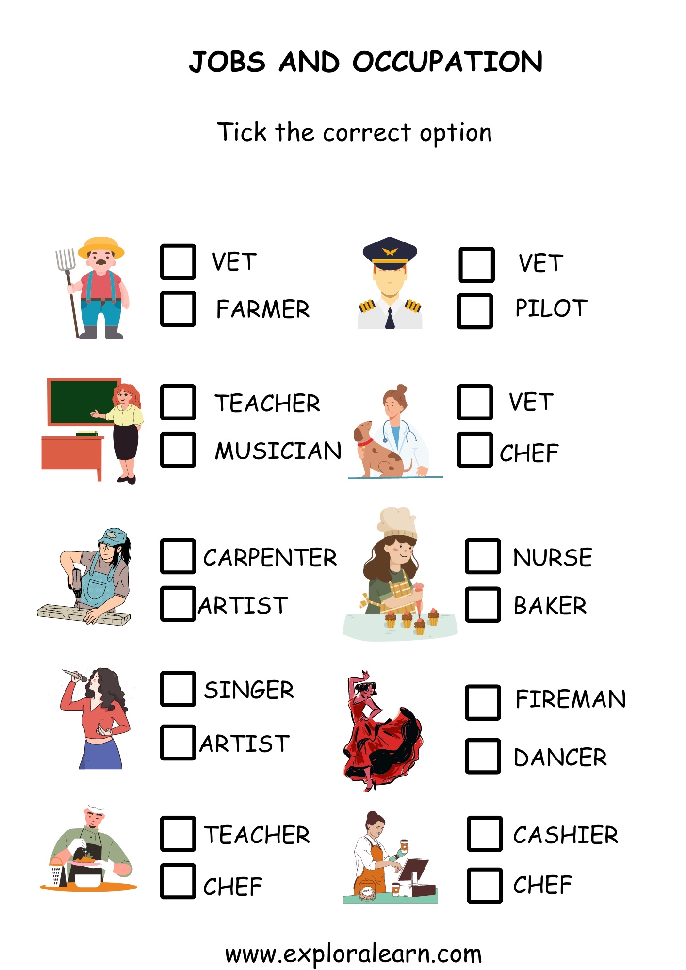 Community Helpers Worksheets Community Helpers Worksheets